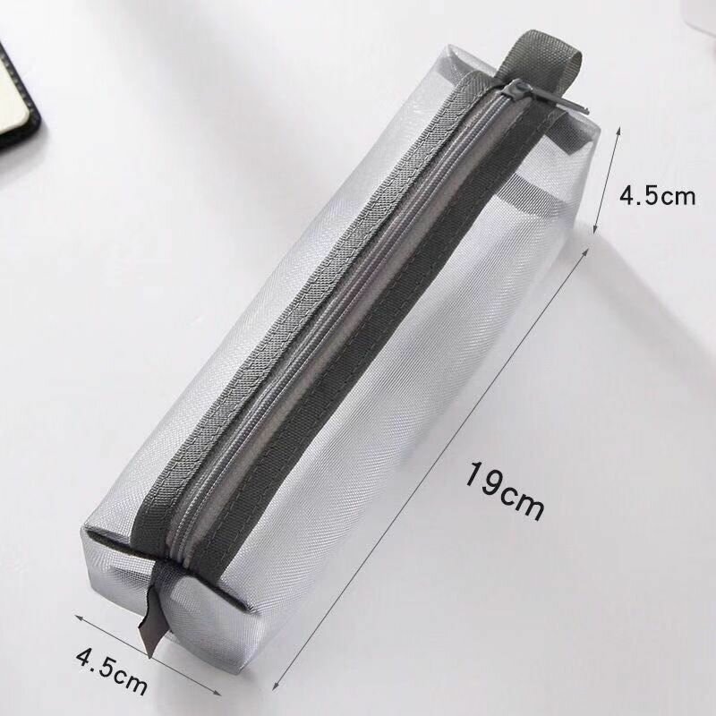 Пенал школьный черный простой минимализм однотонный