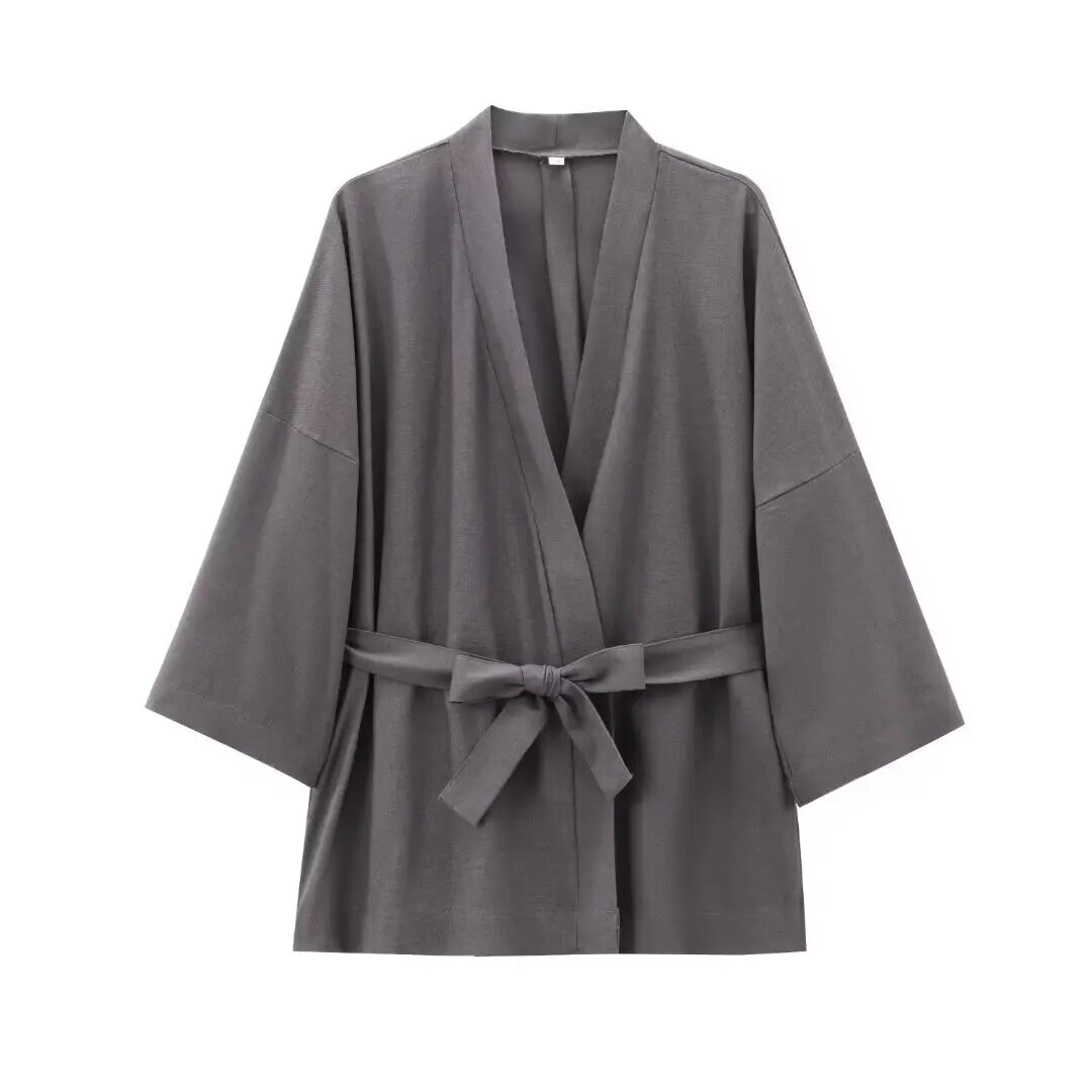 Женское хлопковое кимоно Haori, цвет 3, размер М