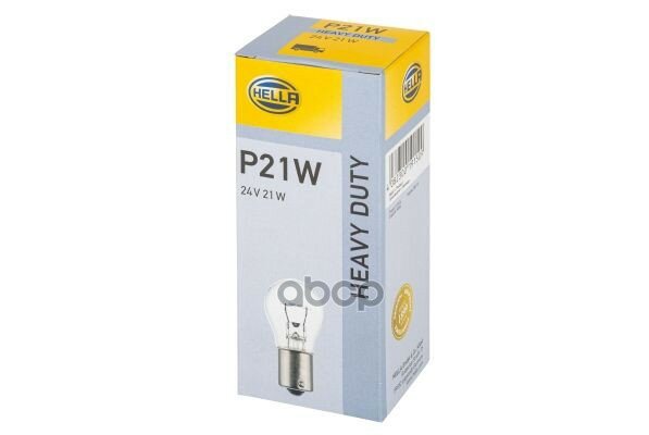 Лампа накаливания, 24V, 21W HELLA арт. 8GA002073-241