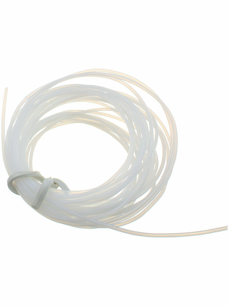 Трубка фторопластовая Ф-4д 0,8х0,2мм 3 метра белая ГОСТ 22056-76