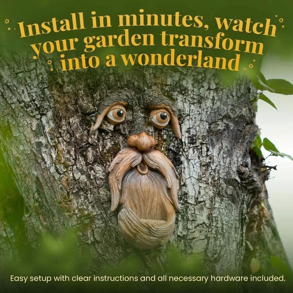 Садовые фигурки, духи деревьев