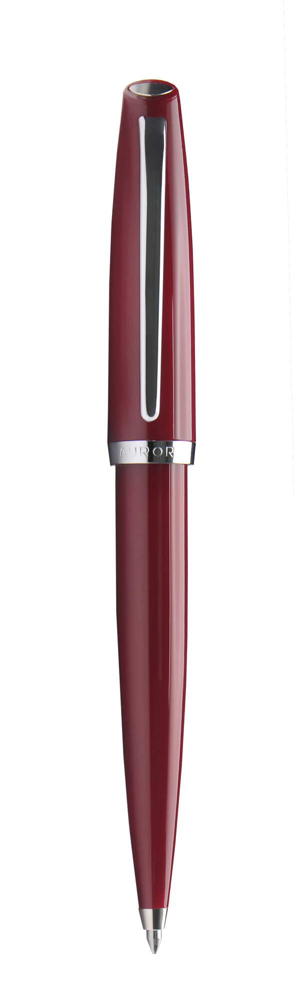 Шариковая ручка Aurora Penne resin, Burgundi CT, в подарочной коробке E32-PRP