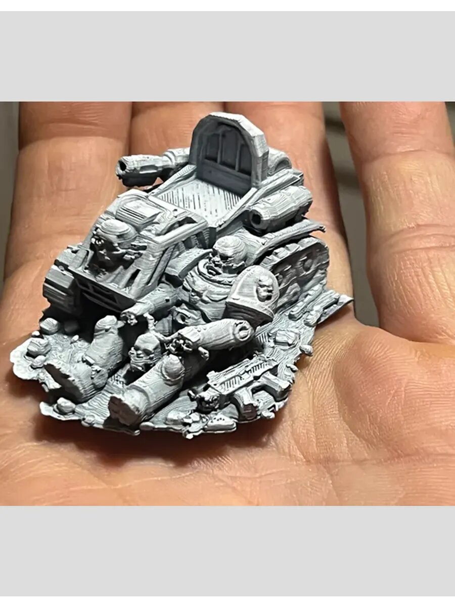 Фигурка "Bombed Spaceship and Pilot" Warhammer 40000