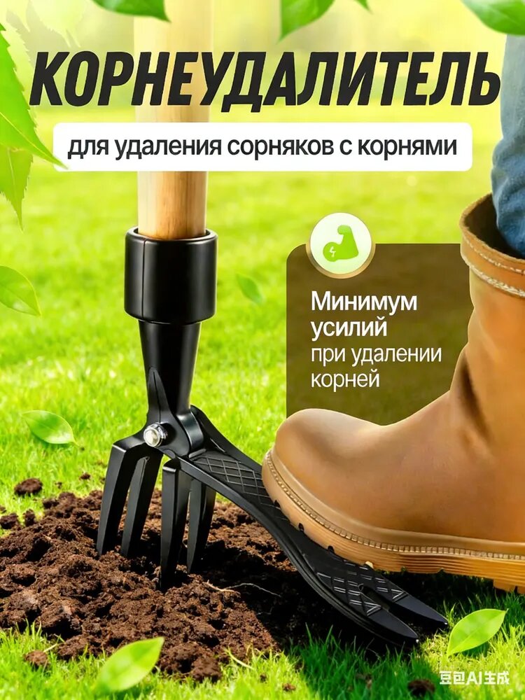 Корнеудалитель, рукоятьМеталл, 3 см