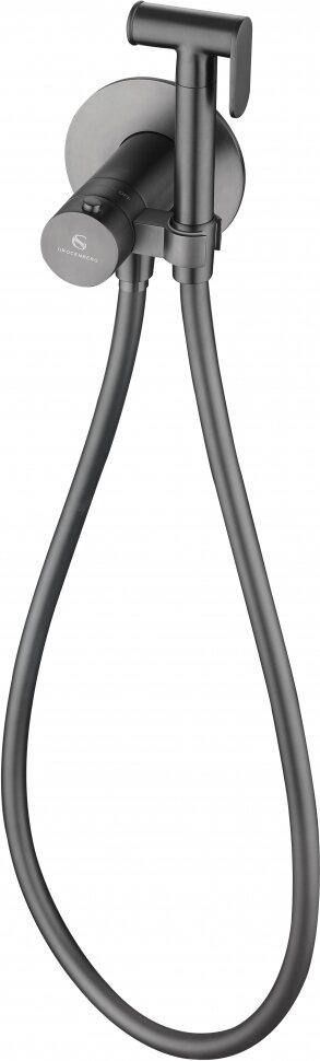 Гигиенический душ со смесителем GROCENBERG GB009 с термостатом Графит