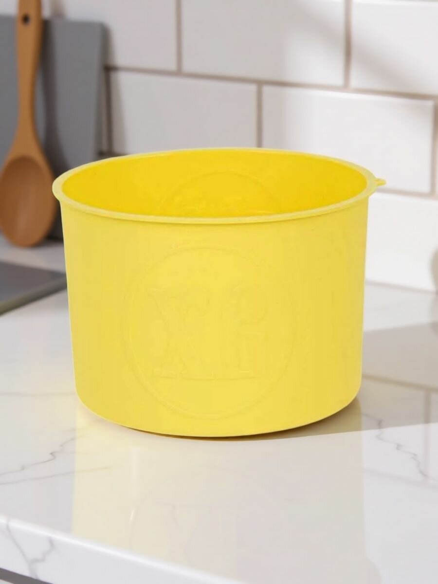 Форма пасхальная силиконовая "Зайчик" для выпечки Кулича из плотного материала