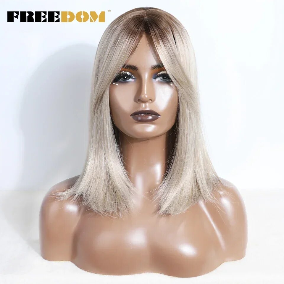 Синтетический парик FREEDOM Bob, цвет NT10-APRIC