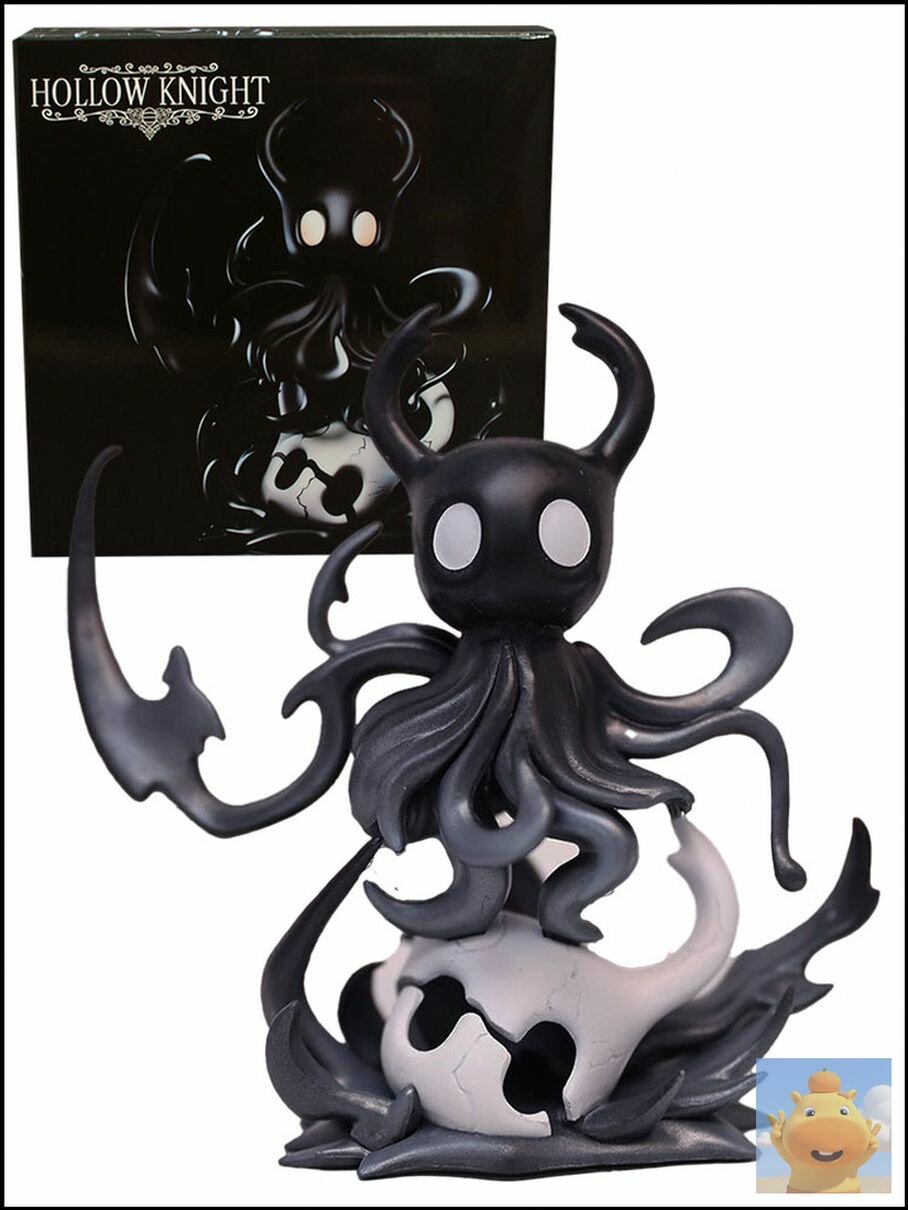 Фигурка рыцарь тени Hollow Knight Shadow из ПВХ, коллекционная модель 14 см для фанатов игры