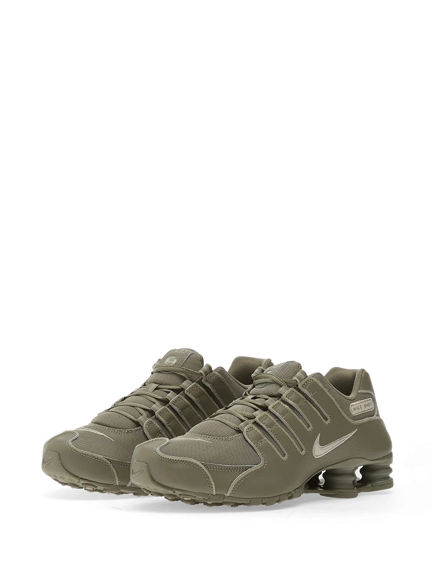 Кроссовки NIKE Shox NZ, размер 8.5 US, green — фото 1