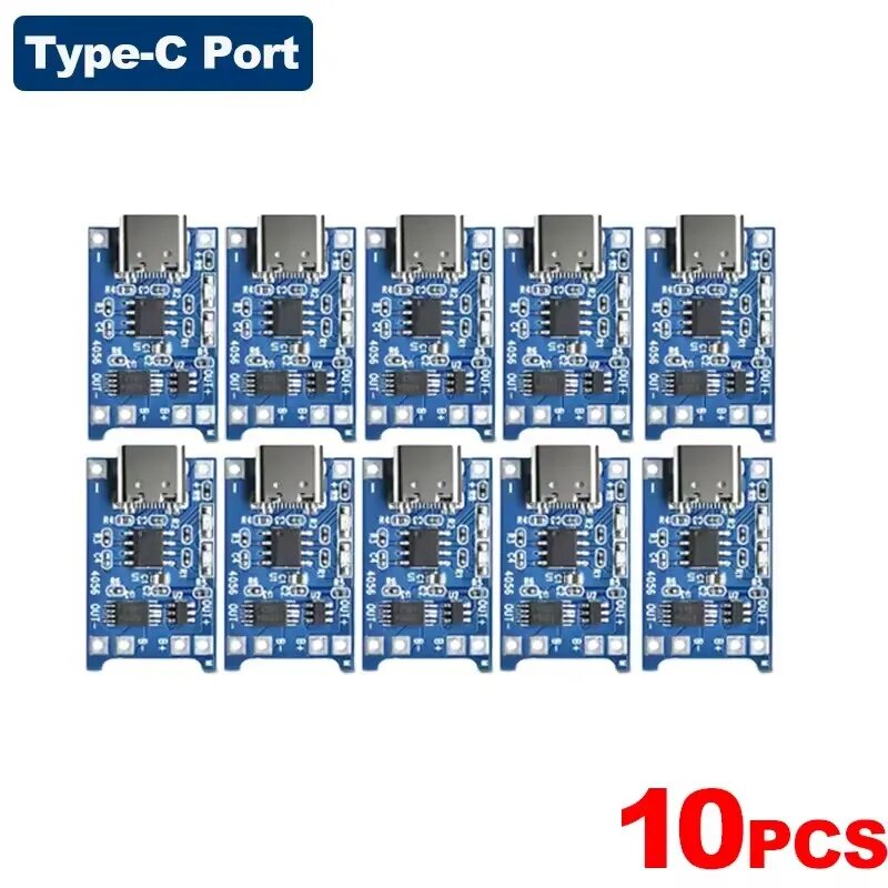 10шт. Зарядная плата Type-C TP4056 18650