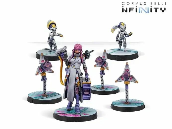 Набор миниатюр Infinity: Алеф Support Pack Beta для настольной игры Infinity the game — фото 1