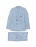 Комбинезон Lubiam Pinstripe double-breasted suit, размер 54, blue