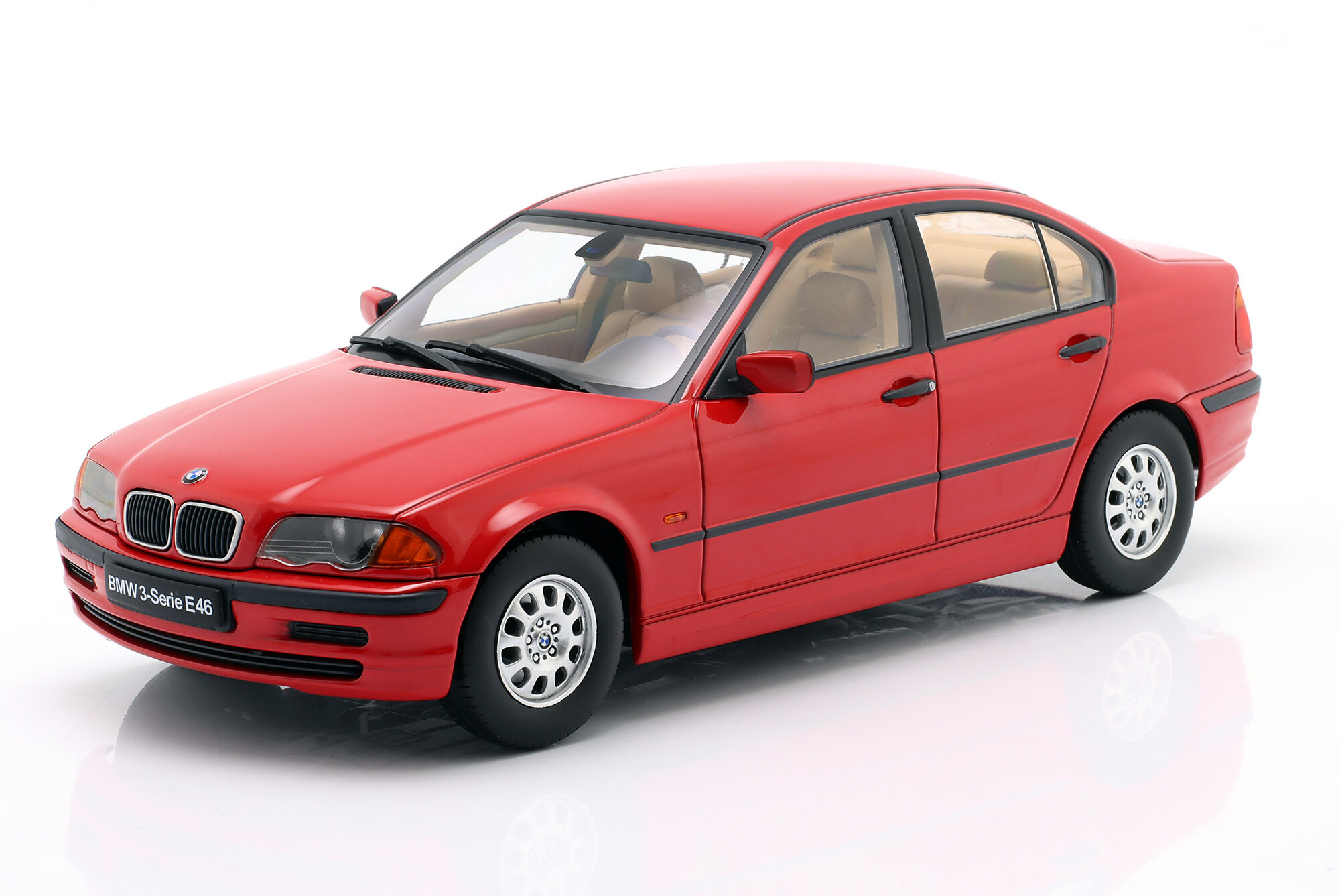 Модель коллекционная KK-SCALE Bmw 3ER E46 saloon 1999 red