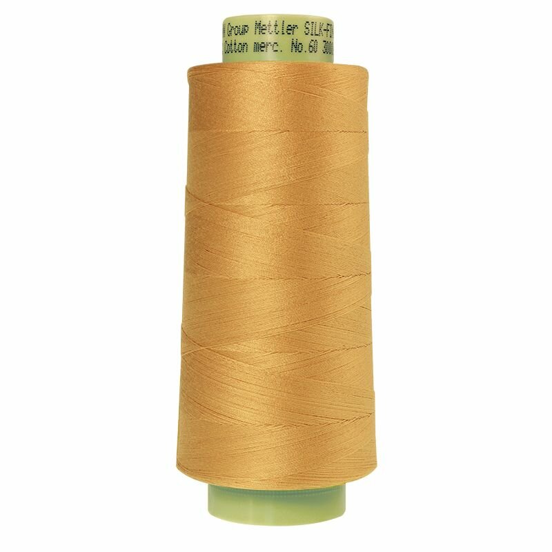 Нить для машинного квилтинга METTLER "Silk Finish", Cotton 60, 2743 м, цвет 1118, Toast
