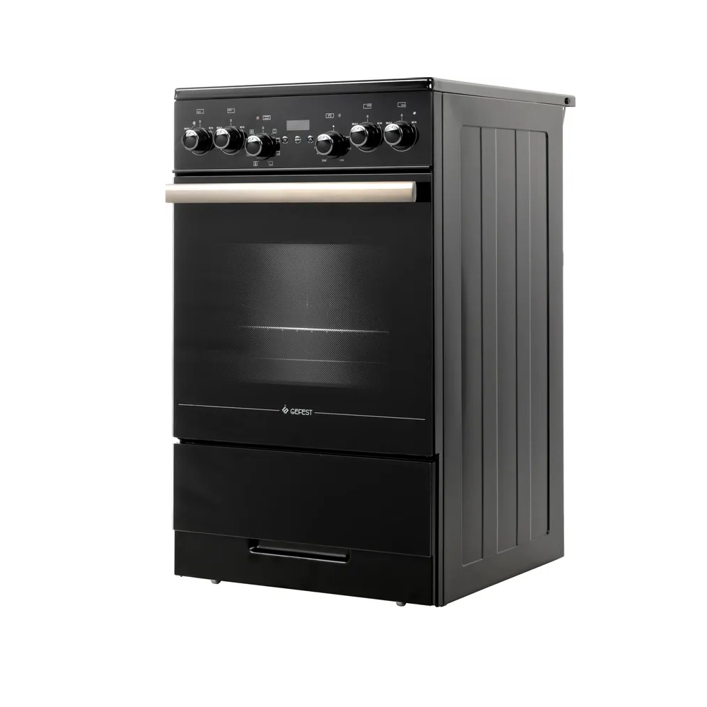 Плита Gefest 5560-03, электрическая, с духовкой, 4 конфорки, 55 л