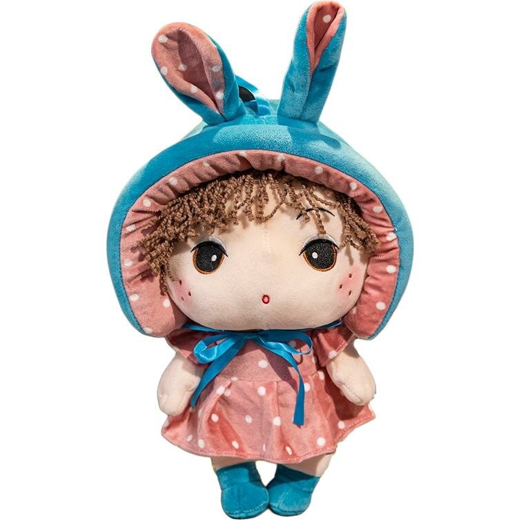 Кукла-трансформер унисекс RONGRONGXIONG Принцесса Плюшевая кукла Blue Bunny Doll, 43CM EU