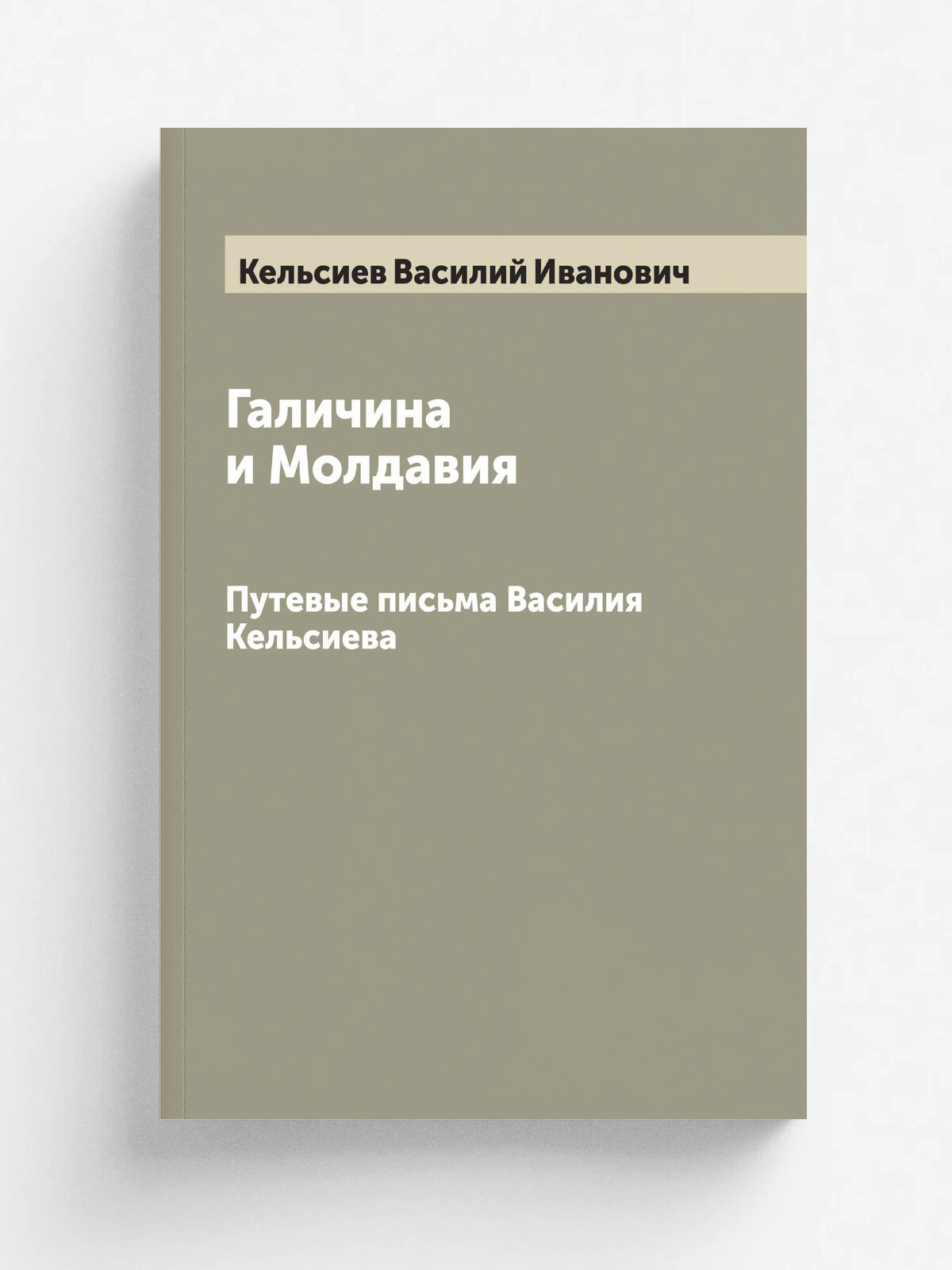 Галичина и Молдавия. Путевые письма Василия Кельсиева