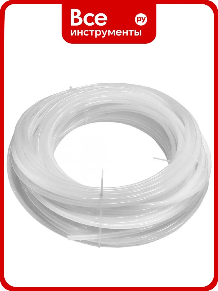 Трубка-шланг полиамидная PA12 12x10 белая 10 метров PA 12 12x10 (NATUREL) Gapex naturel/10m