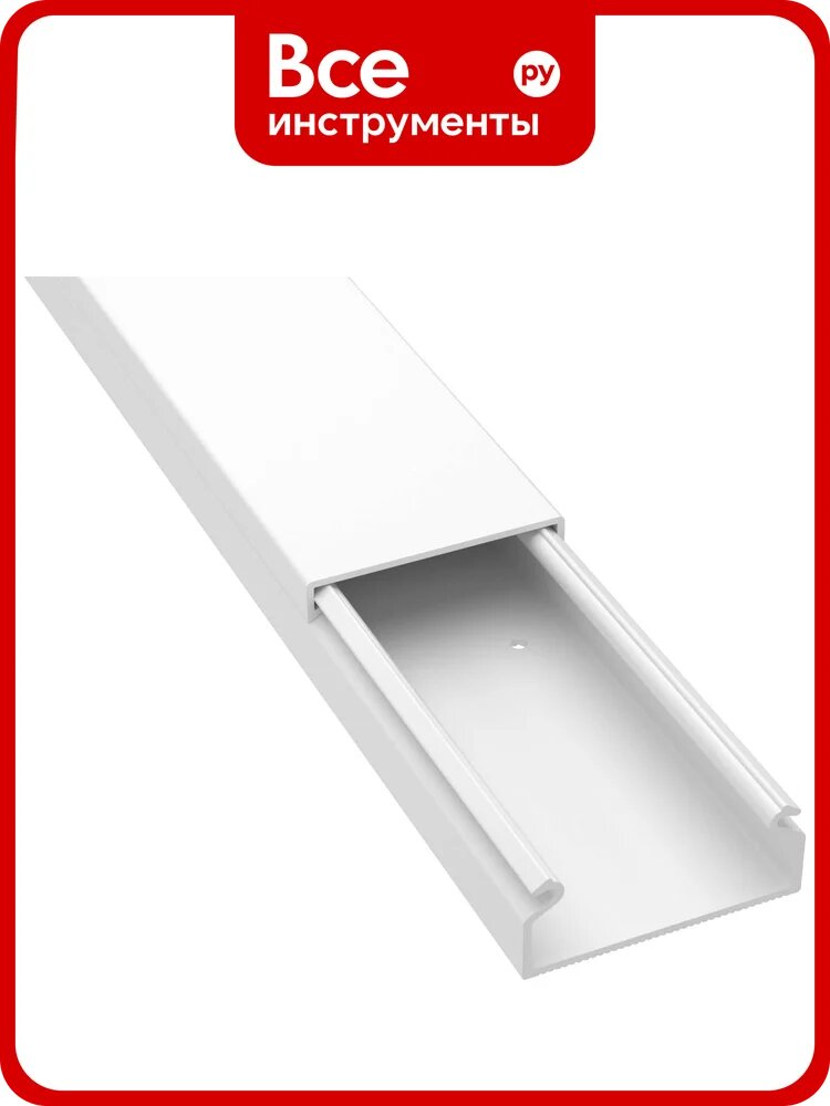Кабель-канал DKC TMC 40/1x17 дл.2м 00351DIY для прокладки электрических сетей