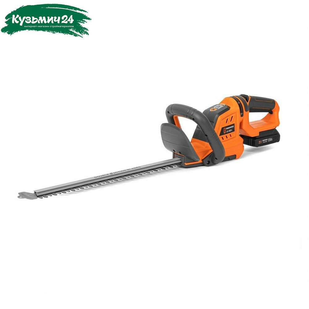 Кусторез аккумуляторный Daewoo DAHT 1621Li SET, 21В, 1 акк х 2.5 Ah + з. у