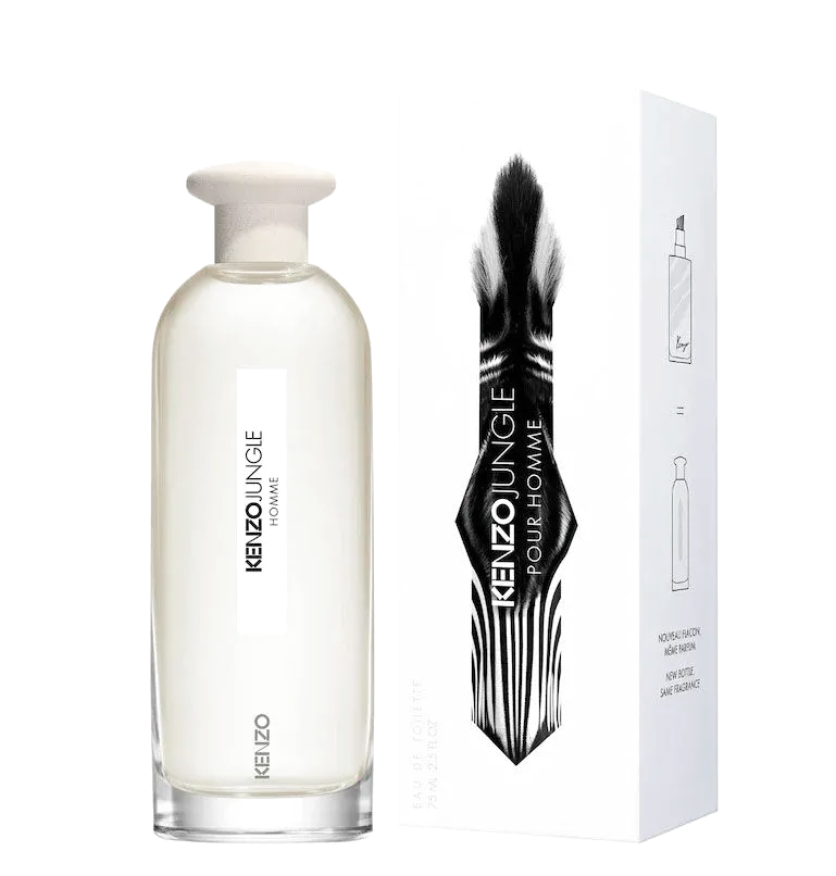 Kenzo Jungle Homme мужской парфюм 75 мл Eau De Toilette - Джангл Хом Кензо Джунгли
