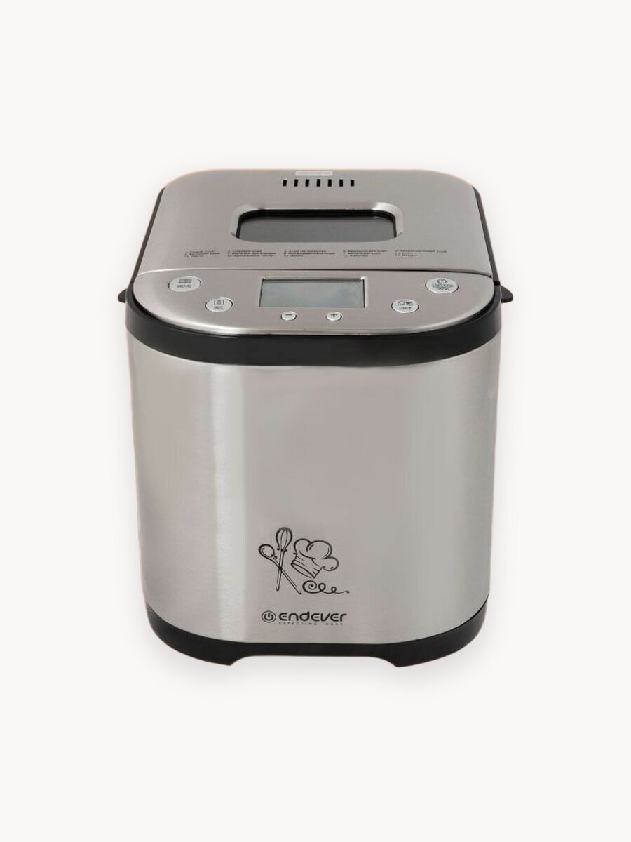 Хлебопечка с замесом теста Endever MB-52 / 15 автоматических программ / выпечка 500/750/1000 грамм