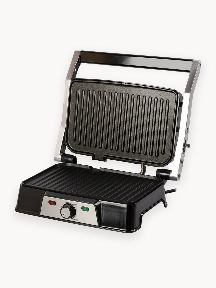 Электрический пресс-гриль ENDEVER Grillmaster-220 2100Вт, антипригарное покрытие