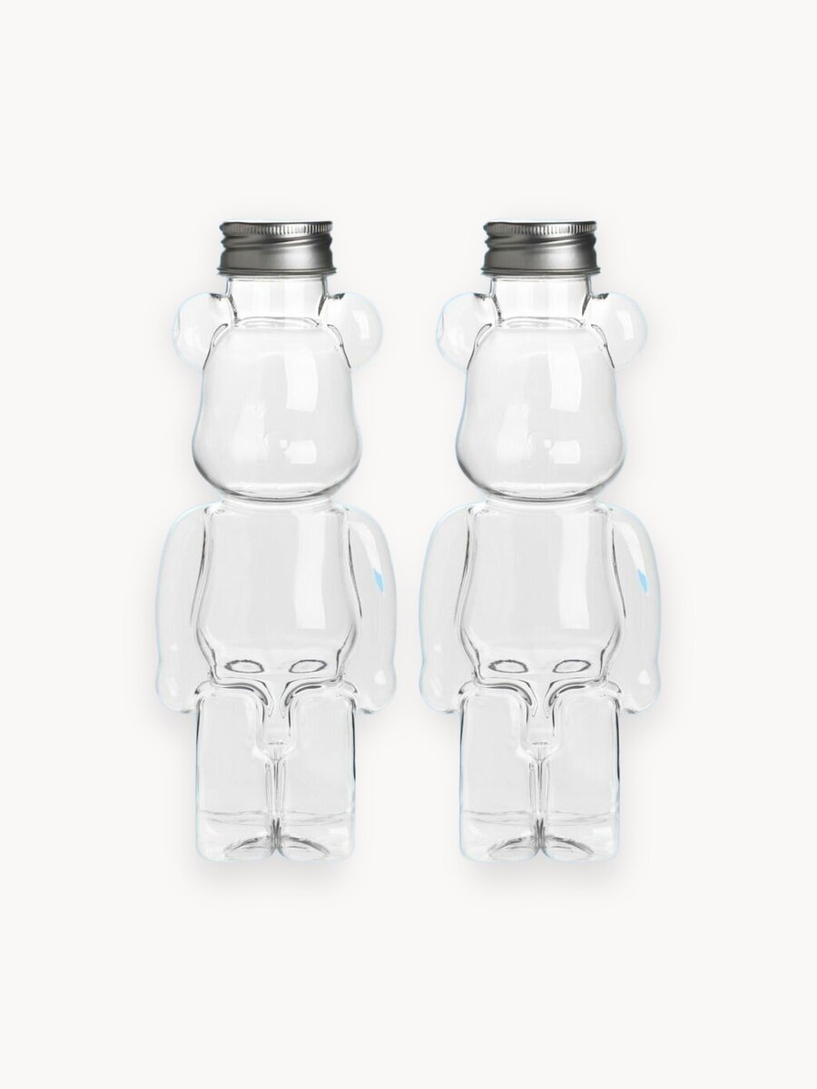 Пластиковые детские бутылки для воды в школу 0,3 л, 2 шт