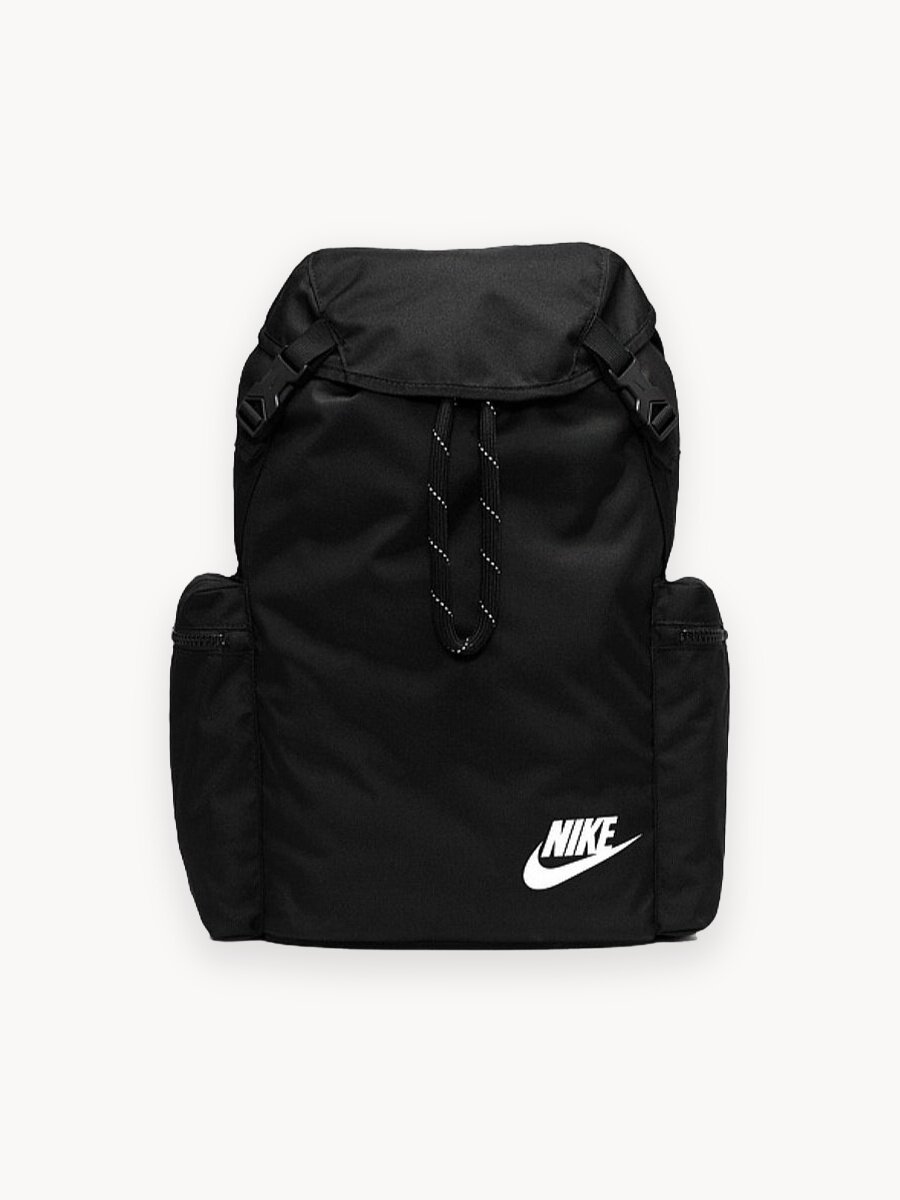 Рюкзак Nike Heritage, компактный, городской, для женщин и мужчин, черный