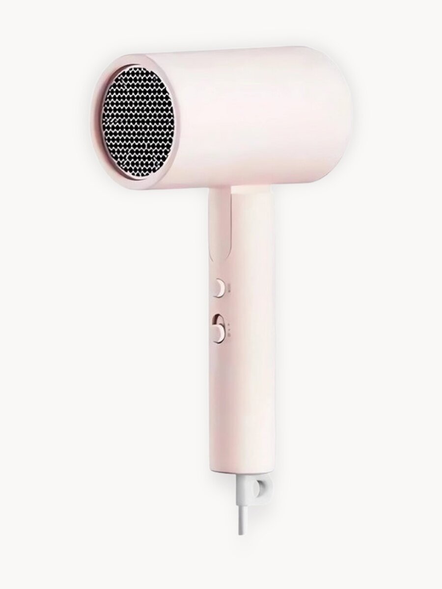 Фен Xiaomi Mi Ionic Hair Dryer H101, 1600Вт, ионизатор, складной, розовый