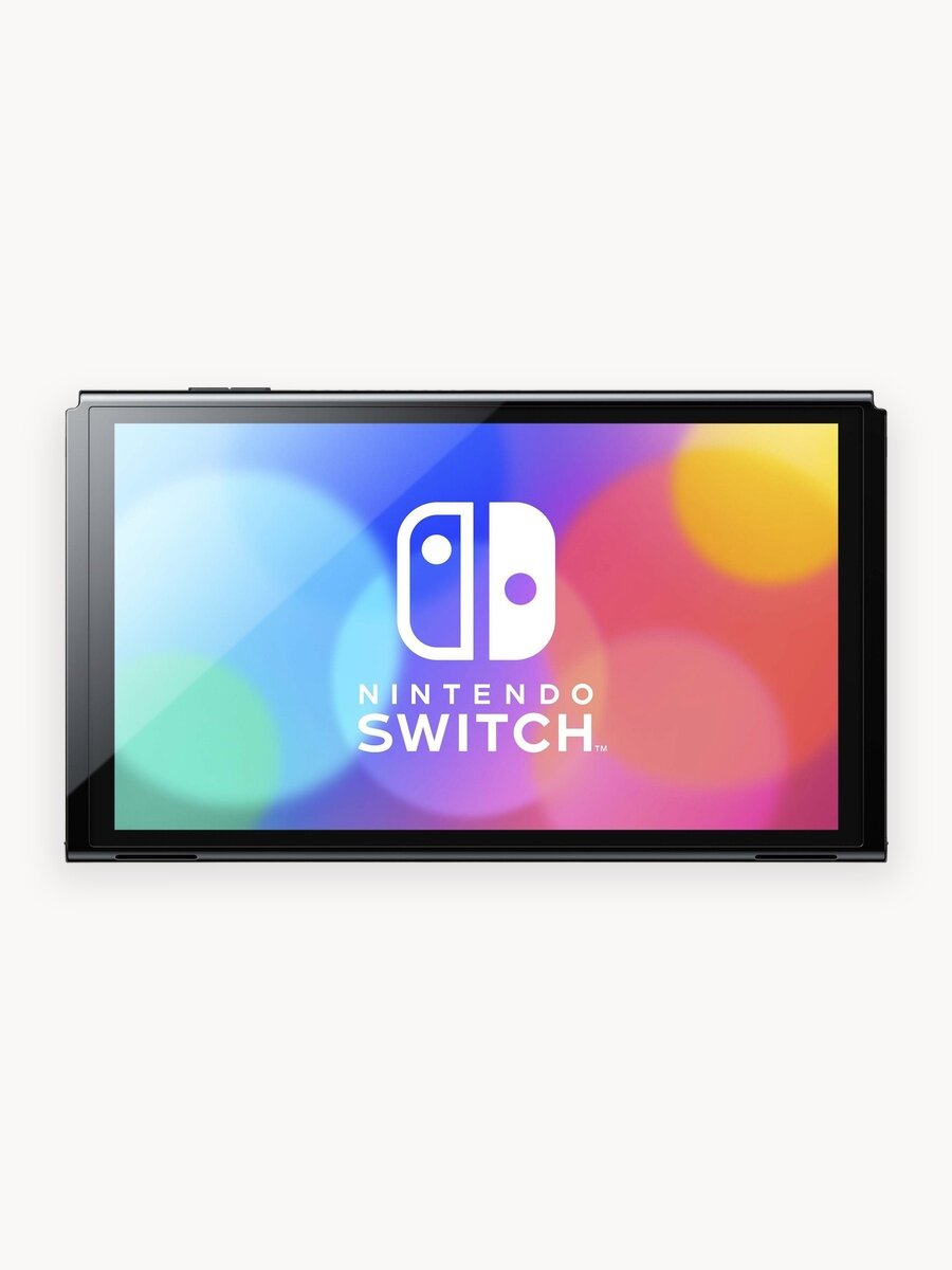 Игровая приставка Nintendo Switch OLED 64 ГБ, неоновый синий/неоновый красный