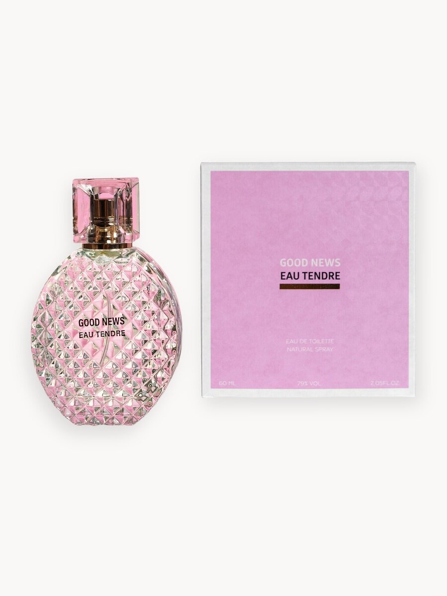 Туалетная вода Guy Alari "Good News Eau Tendre", для женщин, 60мл