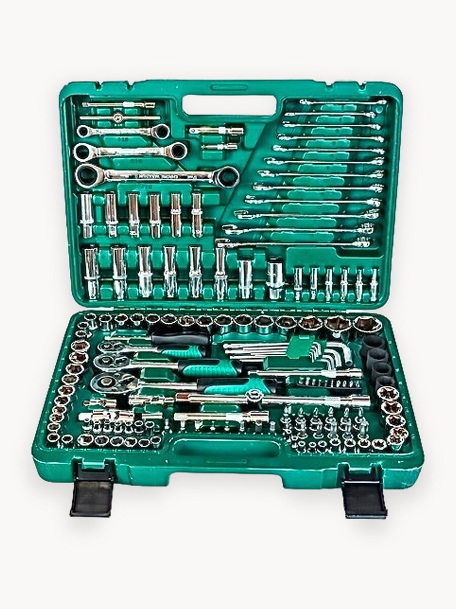 Набор инструментов Razaian "150 В 1", вороток, биты, 150 предметов