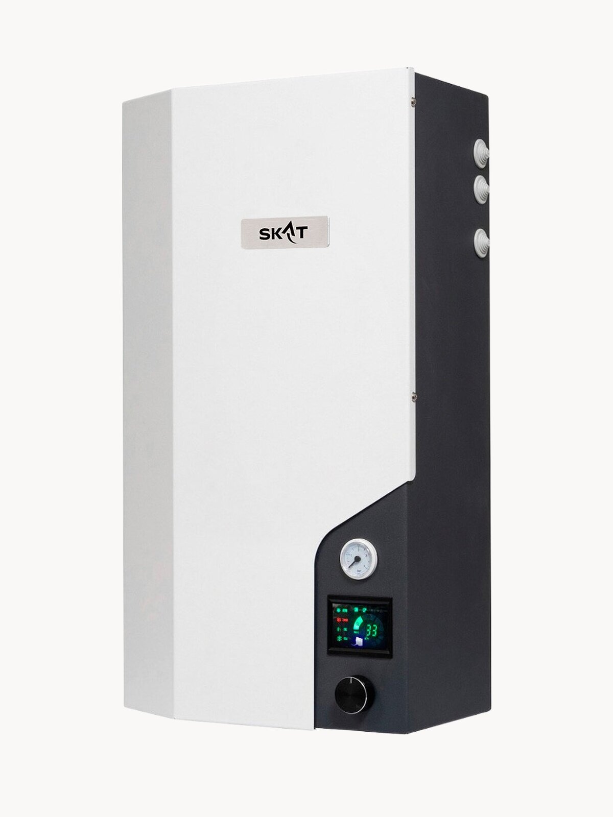 Электрический котел отопления настенный 12кВ SKAT "Silver Alum", сухой ТЭН