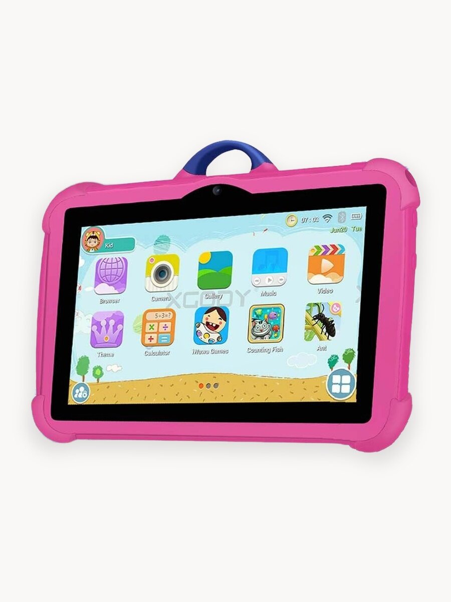 Детский планшетный компьютер 7,1-дюймовый c8, 8 ГБ + 512 ГБ, игра в подарок на день рождения/подарок для детей