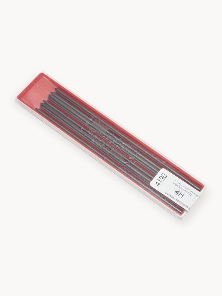 Koh-i-noor Набор стерженей "4190" 12шт 4H 2мм sela