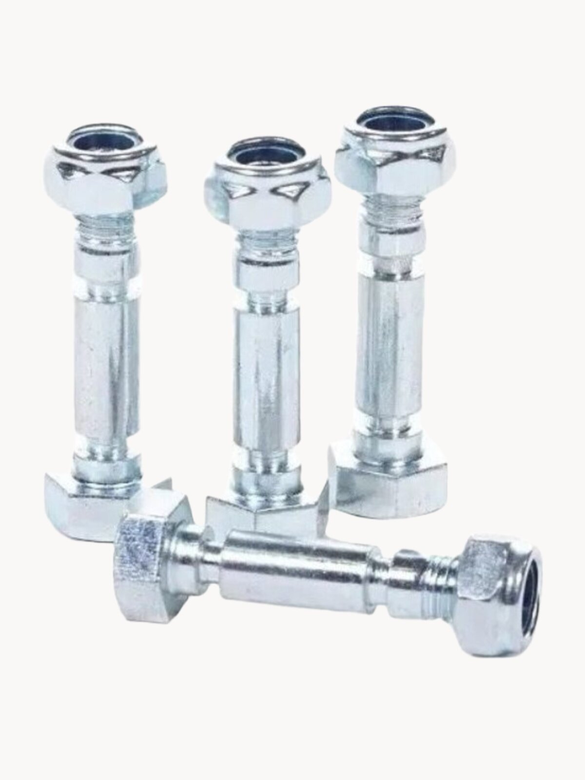 Болт срезной ( 4 шт ) для снегоуборщика с гайкой d=6 мм, L=41 мм