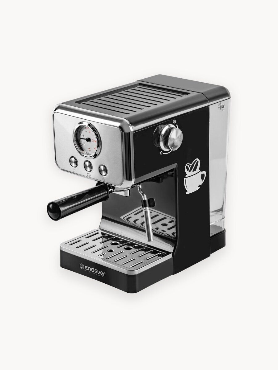 Кофеварка рожковая Endever Costa-1099, 1.5 л, автоотключение