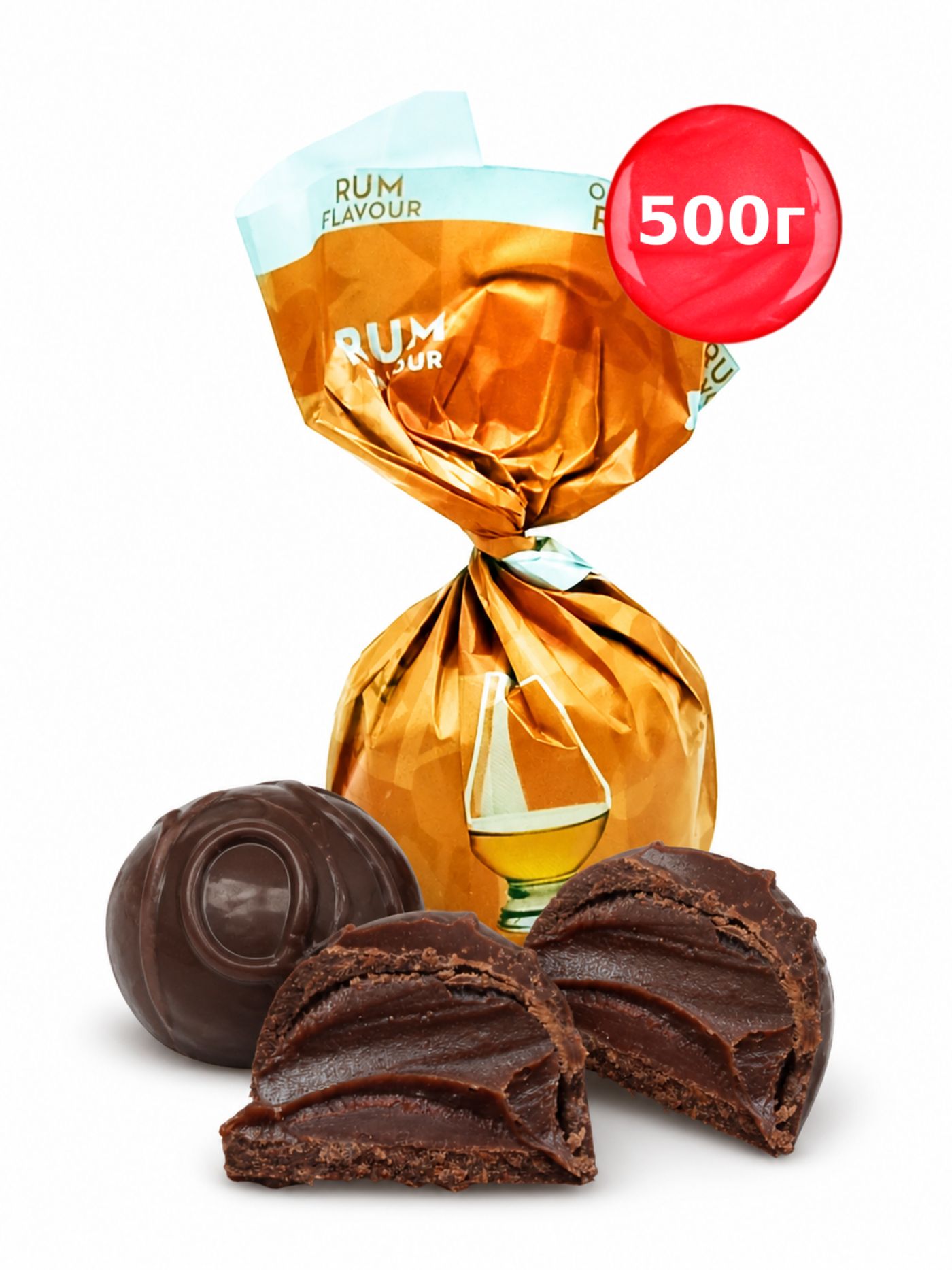Конфеты шоколадные со вкусом рома, Mieszko, Польша, 500 г.