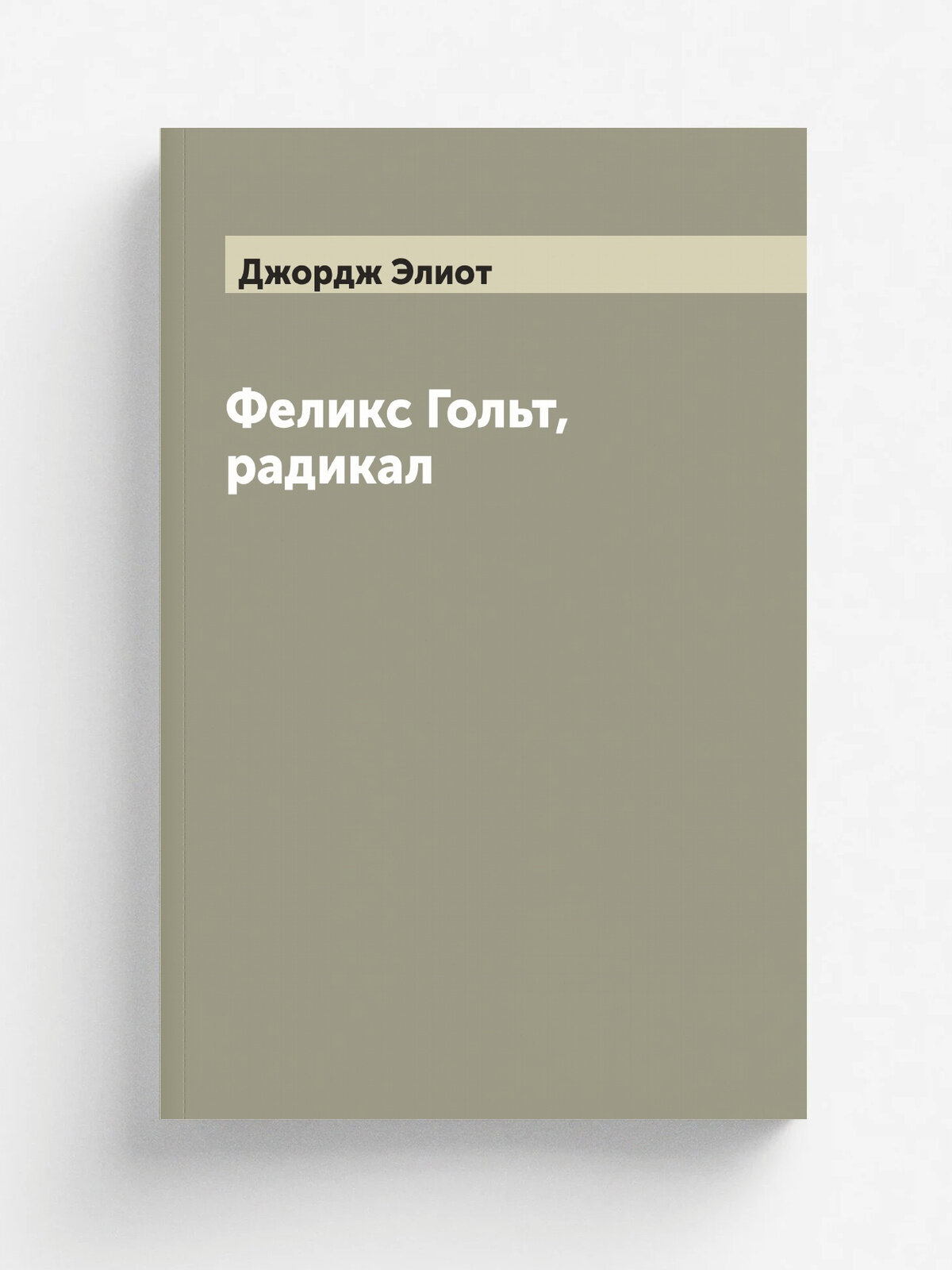 Феликс Гольт, радикал