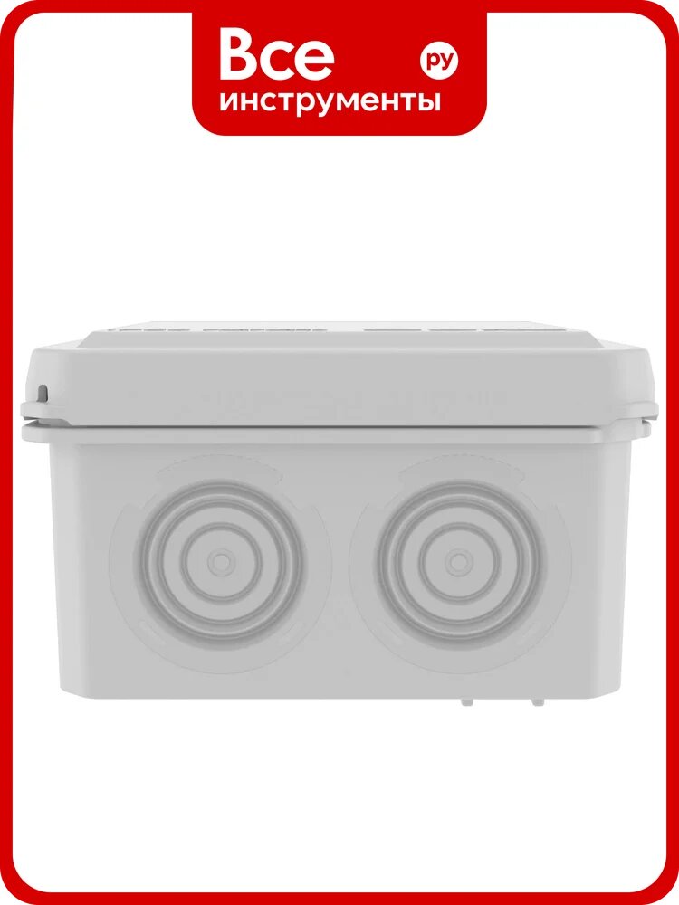 Коробка ответвительная DKC с 8 2 кабельными вводами д.20/20мм IP55 70x70x40мм белый 1 ШТ 53770