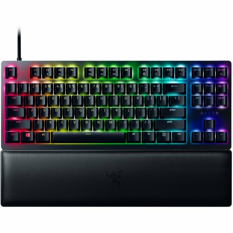 Клавиатура Razer Huntsman V2 TKL черный, игровая (RZ03-03941400-R3R1)