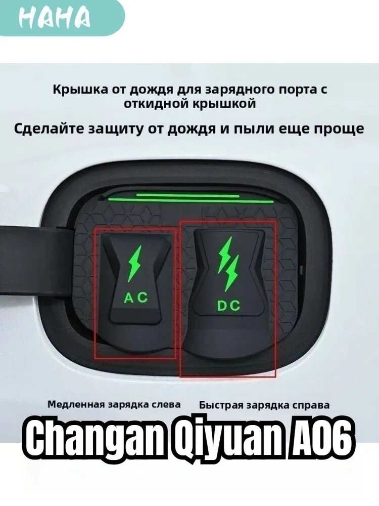 Защитная крышка порта зарядки Changan Qiyuan A06, Changan Qiyuan A06 аксессуары