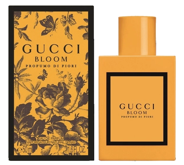 Женский аромат Gucci Bloom Profumo Di Fiori 50 мл - Гуччи Блум Профумо Ди Фиори желтые цветы