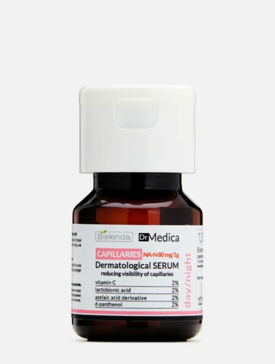 Дерматологическая сыворотка, уменьшающая покраснения BIELENDA dr medica capillary skin