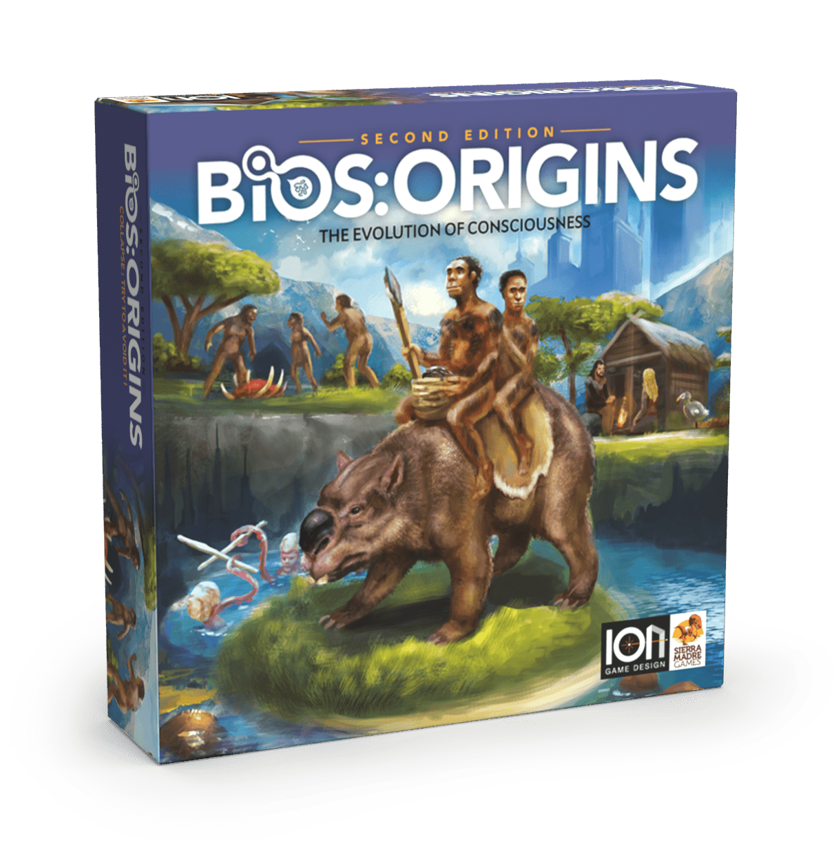 Настольная игра Bios. Origins. Second Edition / Биос. Ориджинс. Второе издание на английском языке