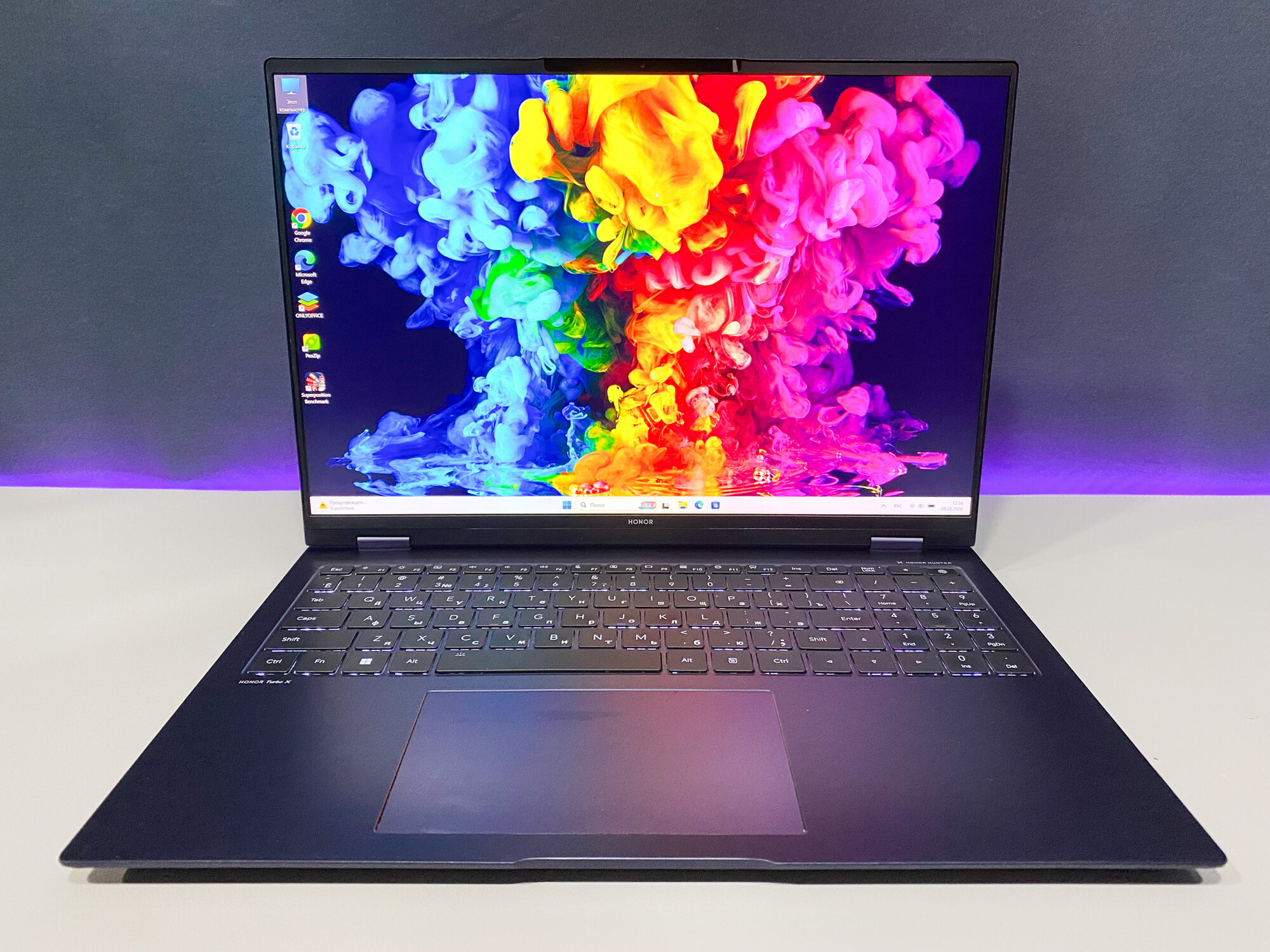 Ноутбук Honor MagicBook Pro 16"3K165Hz/Intel Core Ultra 5 125H 14/18*3.60-4.50GHz/RTX4060-8Gb/24GbDDR5/SSD1Tb