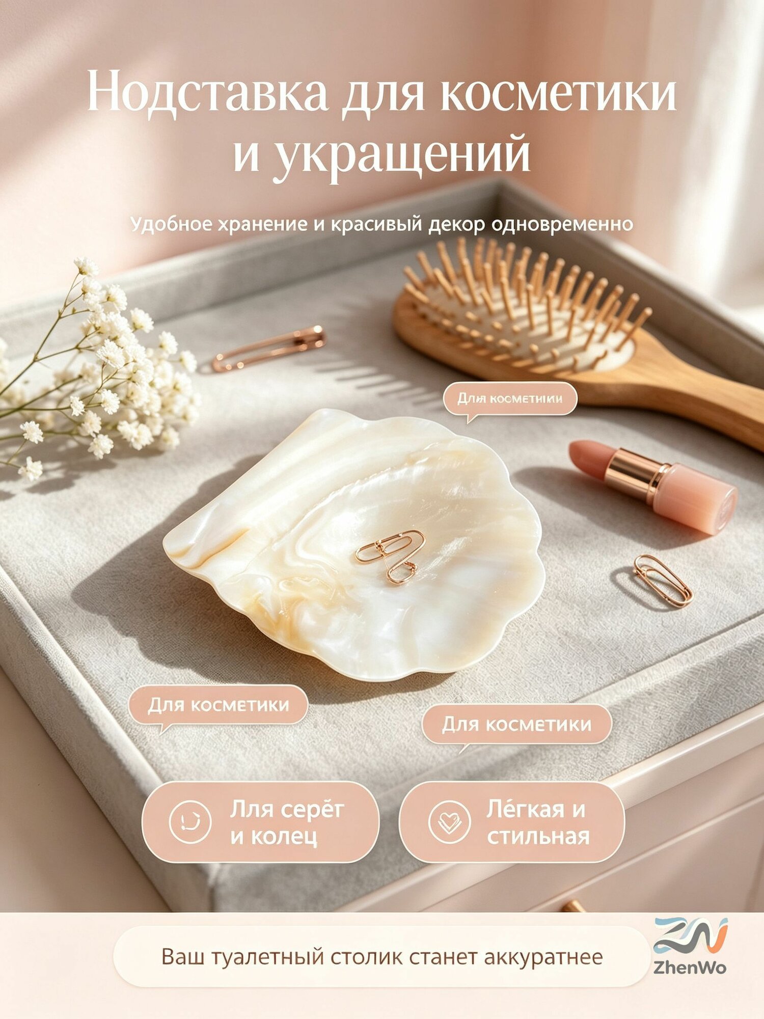 Глубоководная натуральная раковина декоративная тарелка для хранения на рабочем столе
