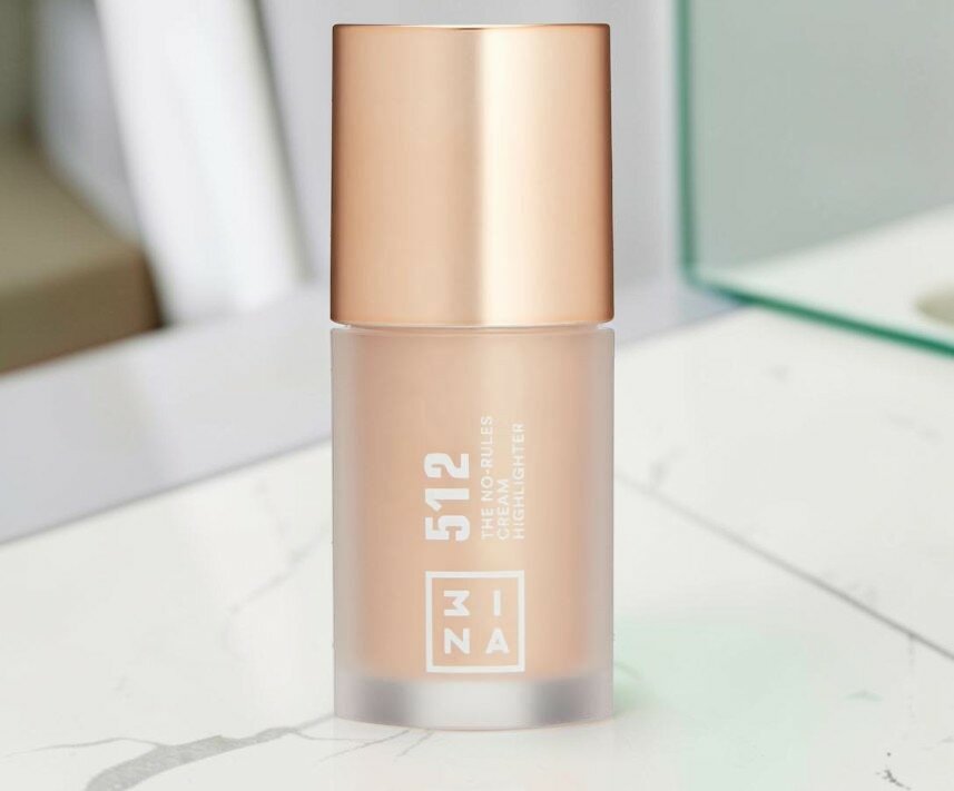 Кремовый хайлайтер для макияжа 3INA The no-rules cream highlighter 8 мл 512