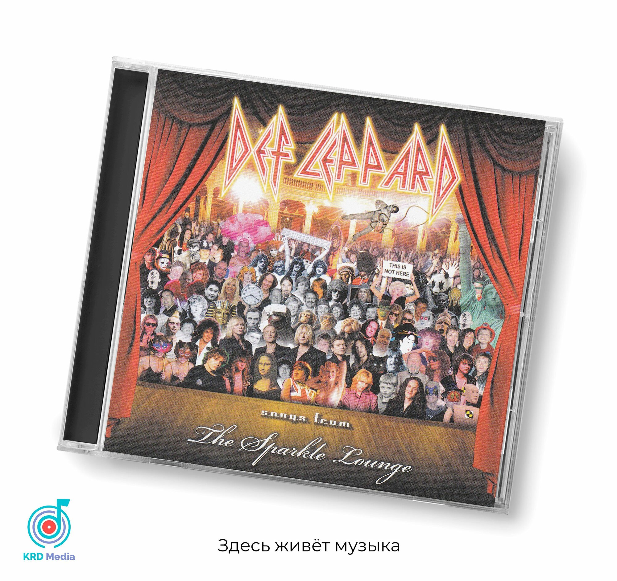Def Leppard - Songs From The Sparkle Lounge, 2008, 16-page, CD-Аудио